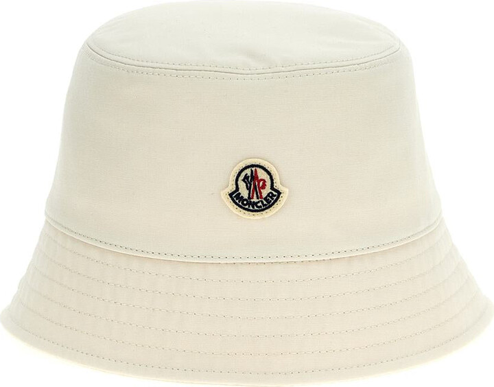 Moncler Logo Patch Bucket Hat - ShopStyle