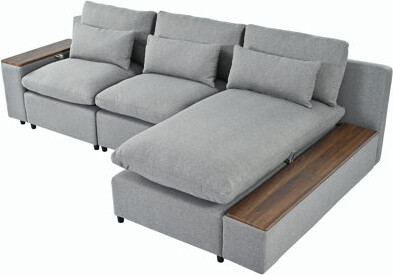 Latitude Run U_style L-shaped Modular Sectional Sofa With Removable ...