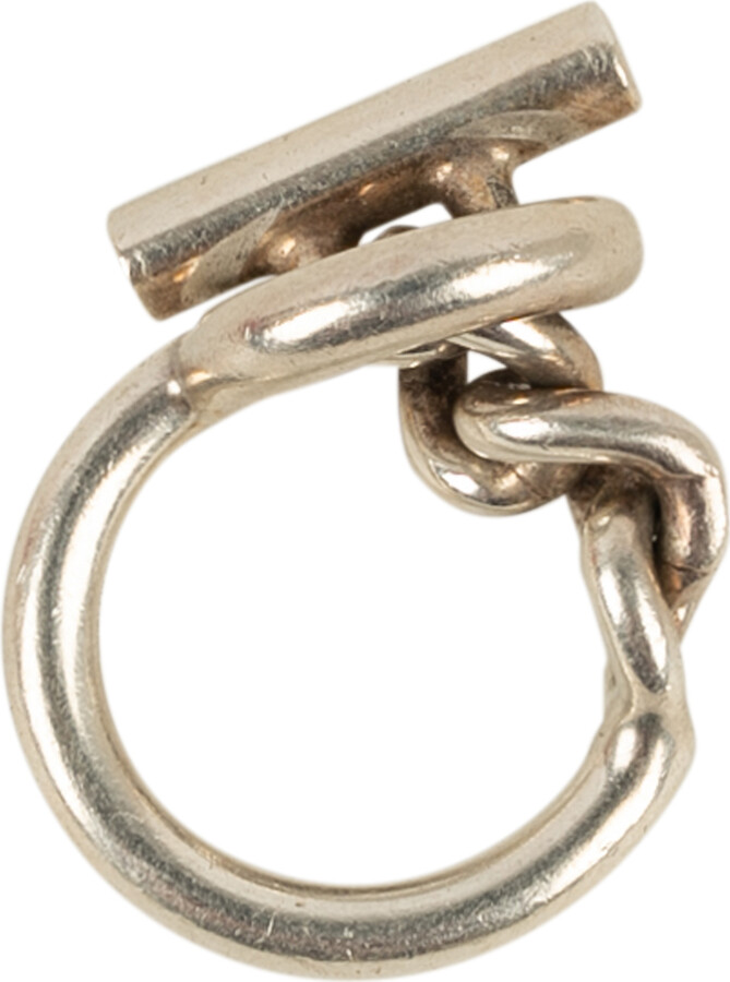 Hermes Silver ring - ShopStyle
