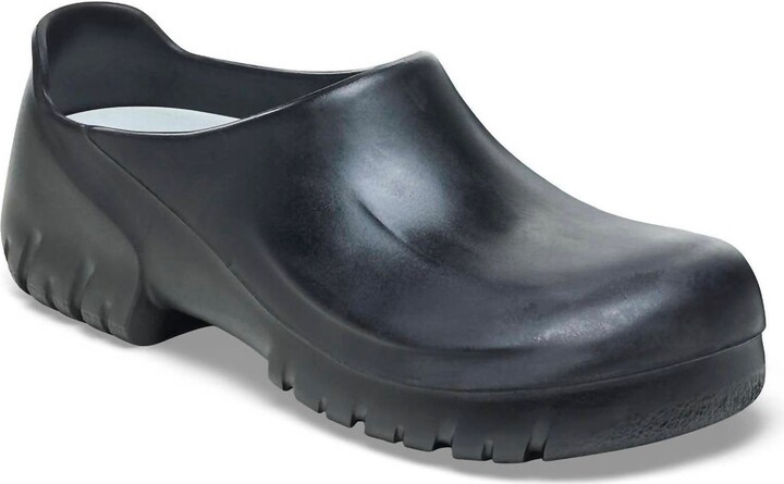 Birkenstock A640 Steel Toe Polyurethane Clog - Regular Width In Black ...