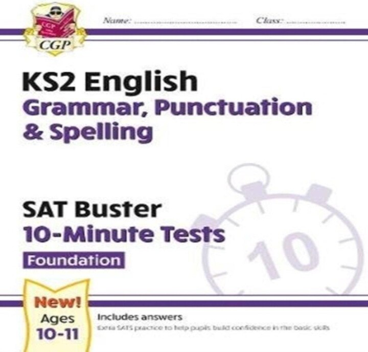 CGP Books KS2 English SAT Buster 10-Minute Tests: Grammar, Punctuation ...