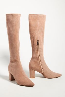 Fashion Look Featuring MANGO Long Sleeve Dresses and Silent D Knee High ...