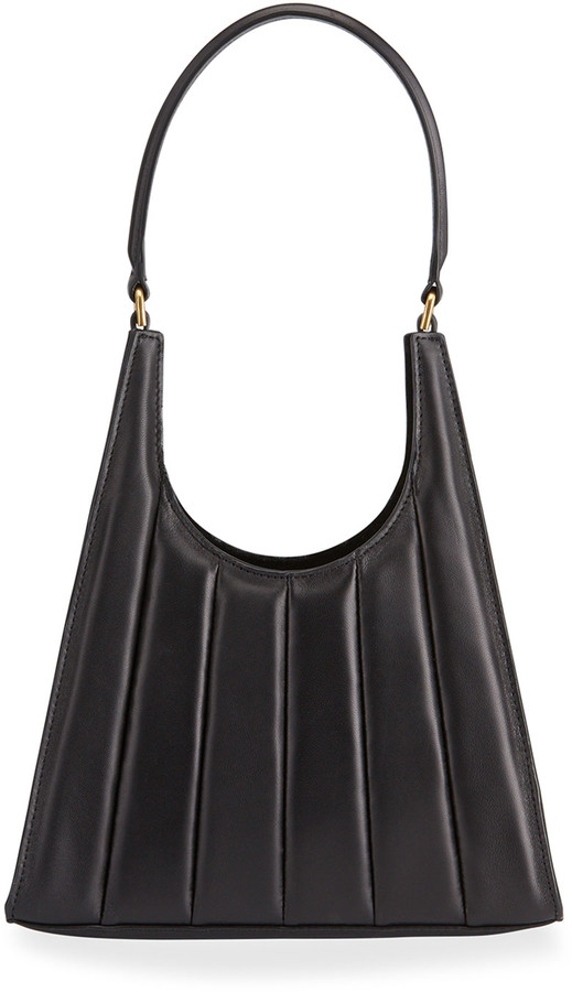 STAUD Rey Striped Leather Hobo Bag - ShopStyle Clothes and Shoes