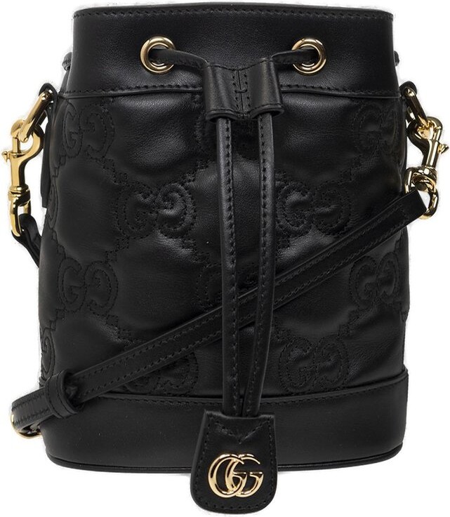 Gucci GG Supreme Quilted Bucket Bag - ShopStyle