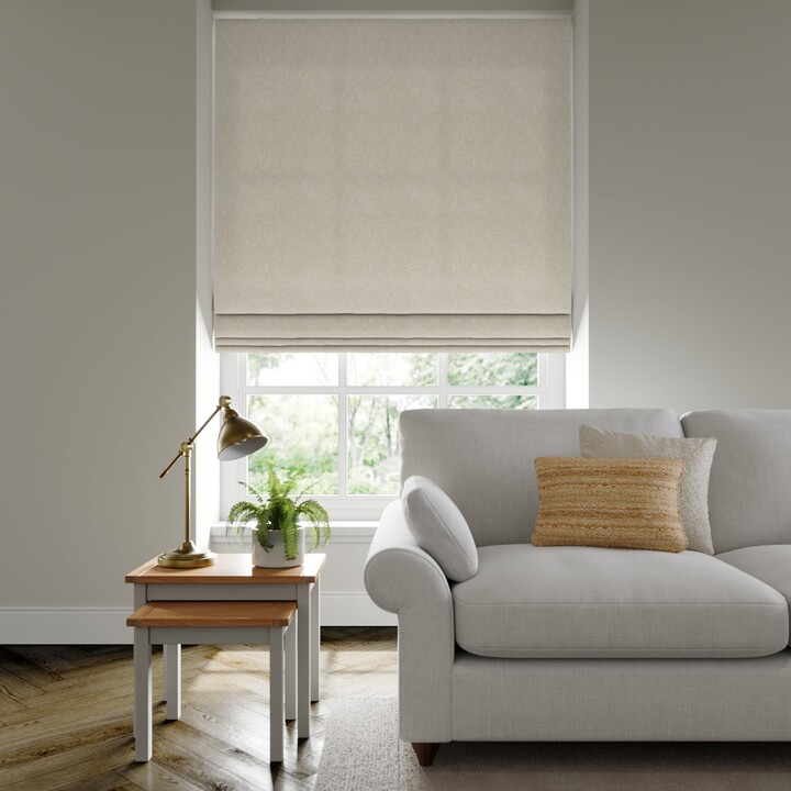 Dunelm Hessian Made to Measure Roman Blind Hessian Natural - ShopStyle ...