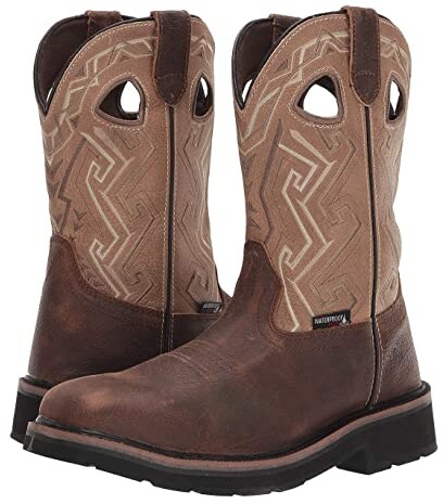 Wolverine Rancher Aztec Steel-Toe Wellington Work Boot - ShopStyle