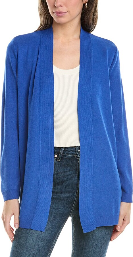 Jones New York Open Front Cardigan - ShopStyle