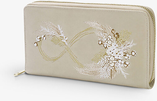 THE ALKEMISTRY Womens Mink Wolf Le Maison de la Magicienne Floral-print ...