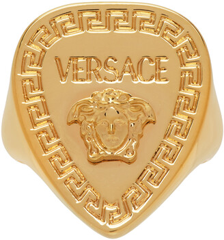 Versace Medusa Ring - ShopStyle Men's Fashion