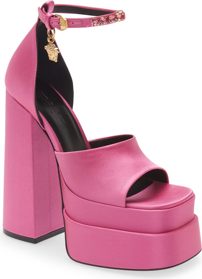 Versace Medusa Platform Sandal - ShopStyle