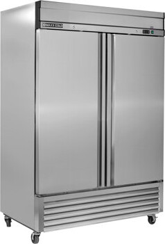 Maxx Cold Door Reach-In Freezer, Bottom Mount, 49 cu. ft., in Stainless ...