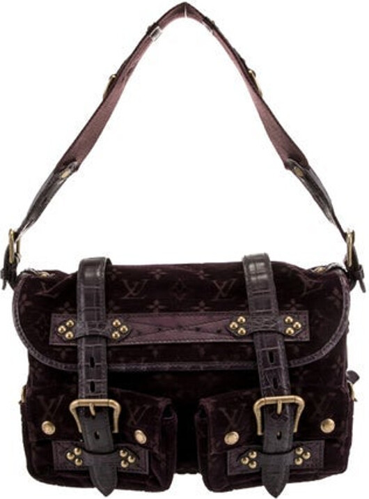 Louis Vuitton Monogram Velour Clyde Bag - ShopStyle