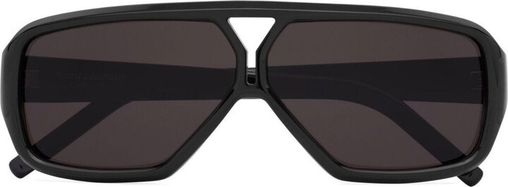 Saint Laurent Tinted Pilot-Frame Sunglasses - ShopStyle