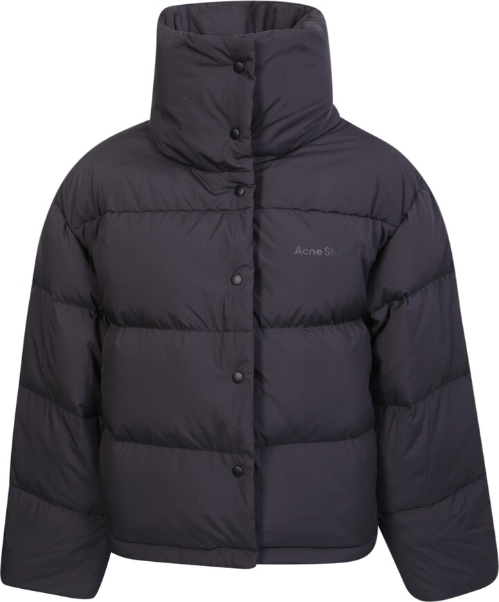 Acne Studios High-necked Down Jacket - ShopStyle
