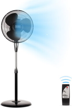 Black & Decker BFP Series BLACK+DECKER Adjustable Oscillating Fan, 3 ...