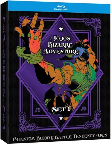 Jojo S Bizarre Adventure Set 1 Phantom Blood And Battle Tendency Blu