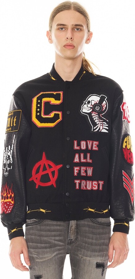 Cult of Individuality Varsity Jacket - ShopStyle