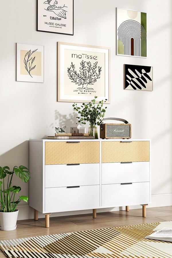 Living and Home Contemporary Wooden Storage Cabinet - ShopStyle