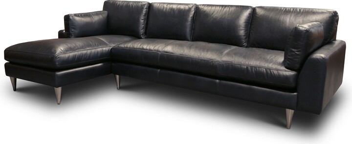 Hello Sofa Home Skyline Top Grain Leather Americana Sectional - ShopStyle
