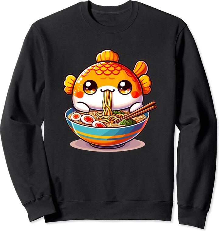 Cute Kawaii Chibi Animals Eating Ramen Co. Cute Japanese Kawaii Chibi ...
