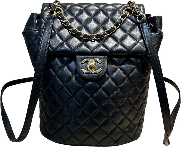Chanel Leather backpack - ShopStyle