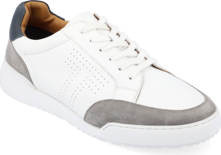 Thomas & Vine Men's Roderick Casual Leather Sneakers - ShopStyle Oxfords