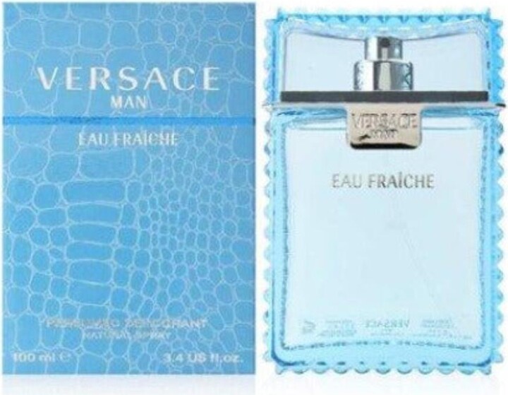 Versace Man Eau Fraiche Eau De Toilette Men's Cologne 3.4 Oz ...