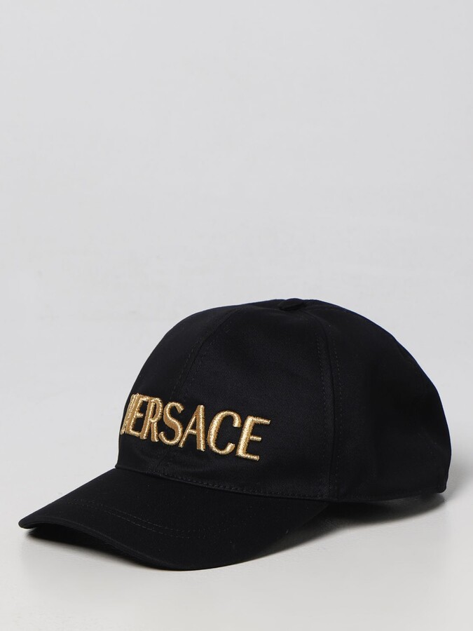 Versace cotton hat - ShopStyle