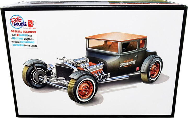 AMT Skill 2 Model Kit 1925 Ford Model T Chopped Set of 2 Pieces 1 by 25 ...