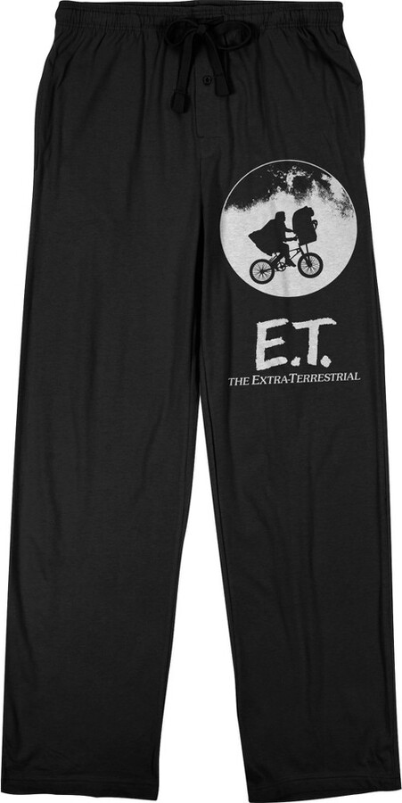 E.T. the Extra-Terrestrial E.T. Classic Alien Movie Men's Black Sleep ...