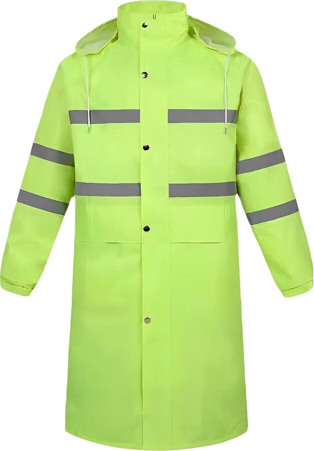 BGFIPAJG Men's Heavyweight Waterproof Jacket & Trouser Set Raincoat ...