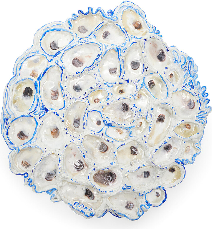 Chell Fish Handmade Round Oyster Shell Platter - ShopStyle