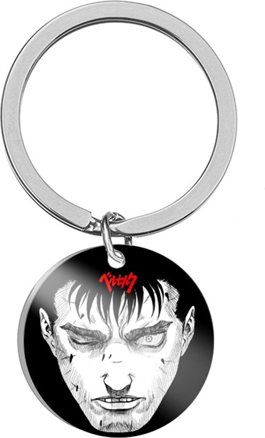 flowereyes Classic Anime Manga Berserk Keychain Anime Character Guts ...