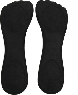 Unique Bargains Velvet Surface Gel High Heel Liner Pad Foot Shoes ...