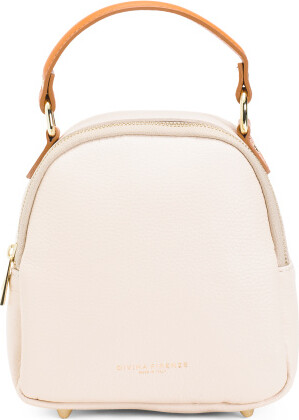 TJMAXX Leather Convertible Dome Backpack - ShopStyle