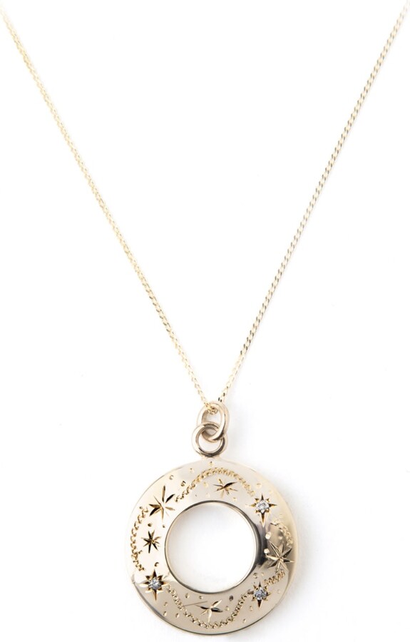 Cosmic Boulevard Diamond Shooting Star Pendant - ShopStyle Necklaces