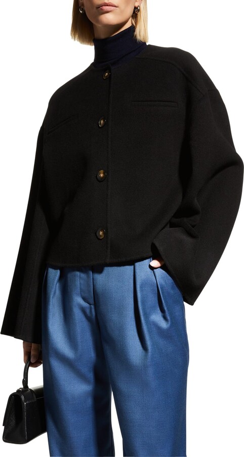 LOULOU STUDIO Cashmere Boxy Coat - ShopStyle