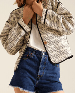 Sacre Coeur Daria Valley Jacket S UK10 - ShopStyle