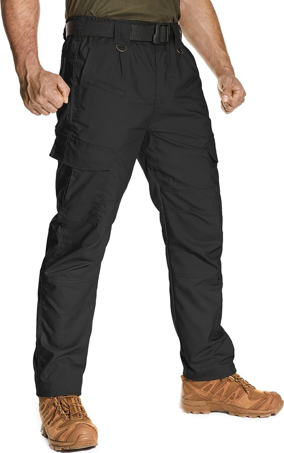 mosingle Men's Cargo Work Trousers Military Tactical Pants Combat ...
