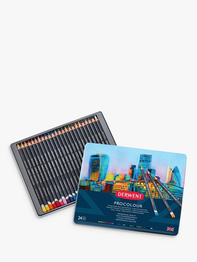 Derwent Procolour Colouring Pencil Tin - ShopStyle Home Office Accessories