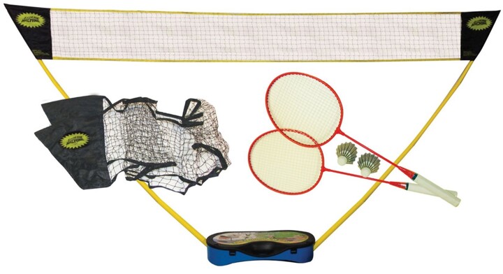Stream Machine Backyard Fun Portable Badminton Set, 7 Pieces ...