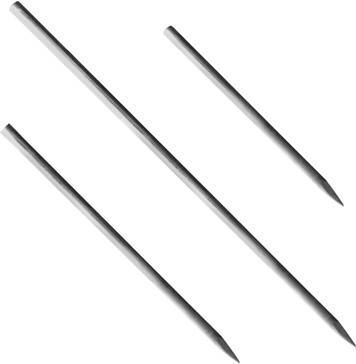 Pegdev Mild Steel Road Form Line Pins for Concrete and Marking 10 x ...