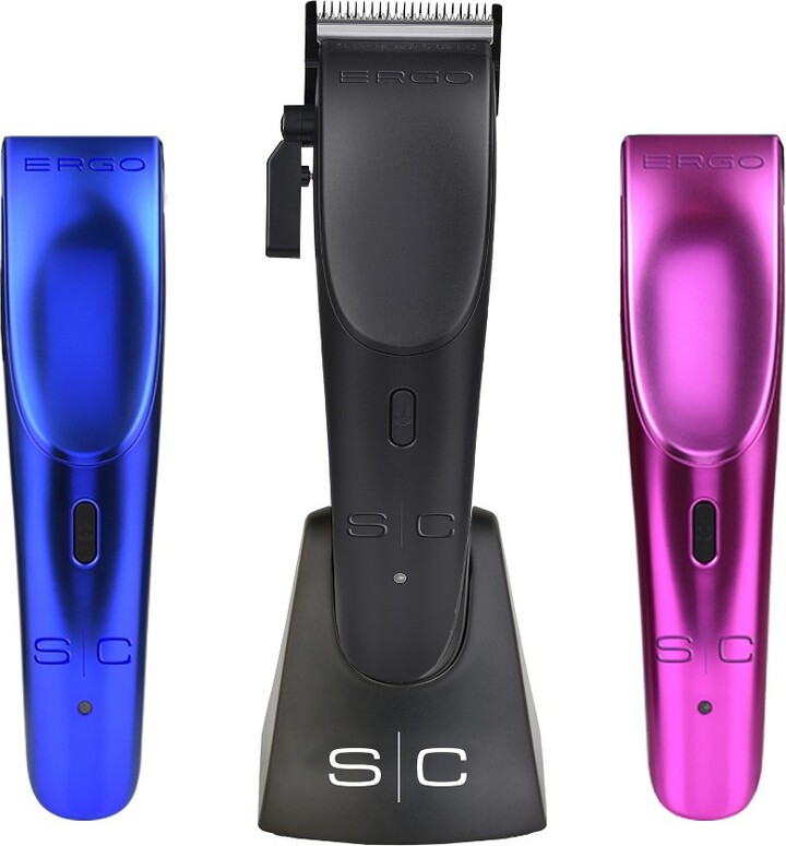 Stylecraft Ergo Magnetic Motor Cordless Hair Clipper (Matte Blue, Matte ...