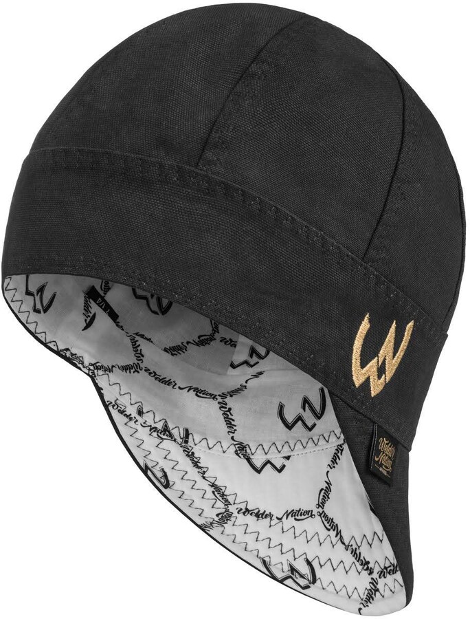 Welder Nation – 8 Panel Welding Cap Durable Soft 10 oz Cotton Duck ...