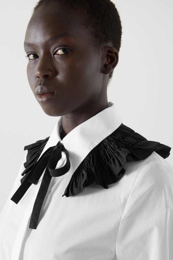 COS Smocked Collar - ShopStyle Necklaces