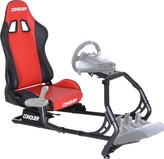 Conquer Racing Simulator Cockpit Driving Seat with Gear Shifter Mount ...