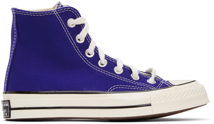Converse Blue Chuck 70 High Sneakers - ShopStyle