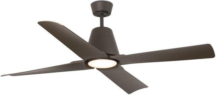 Netlighting Typhoon LED Brown Ceiling Fan with DC Motor 3000K - ShopStyle