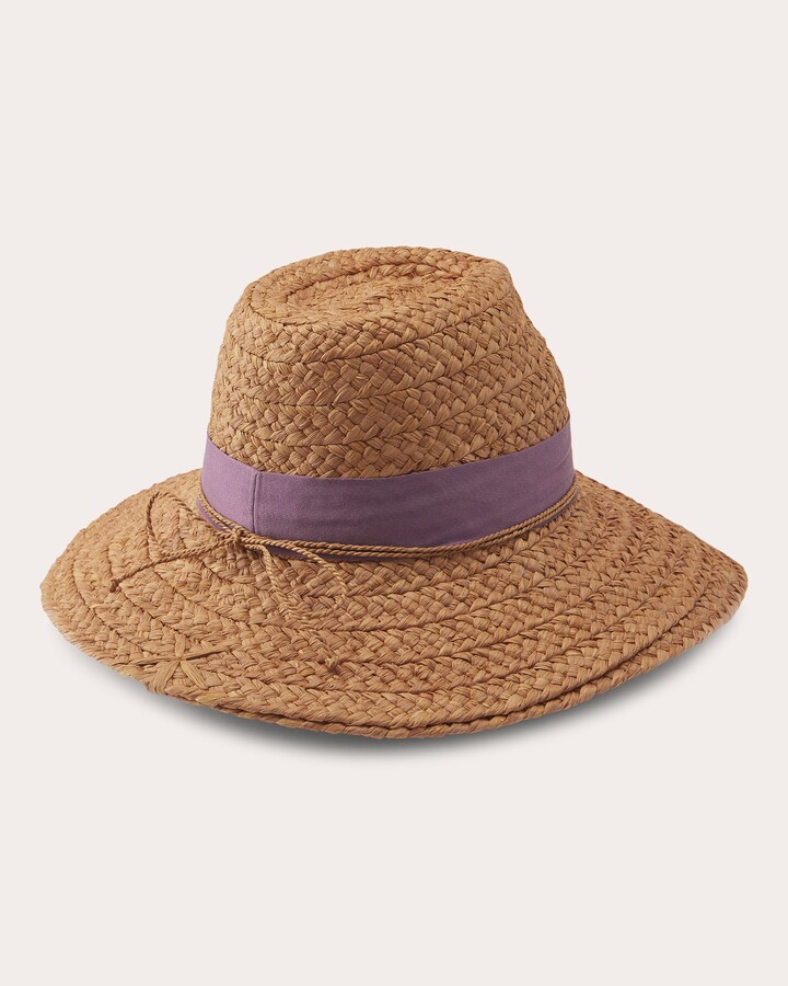 Helen Kaminski Leoni Raffia Braid Fedora - ShopStyle Hats