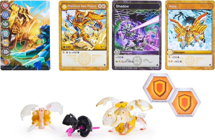 Bakugan Legends, Pegatrix X Gillator, 2" Tall Collectible Action Figure ...